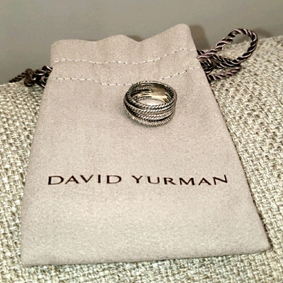 David Yurman | Jewelry | David Yurman Crossover Ring Size 7 | Poshmark